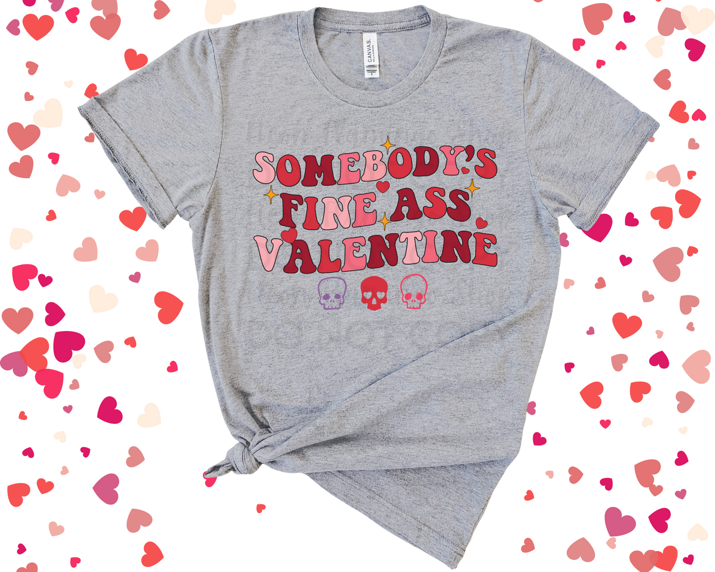 Somebodys Fine Ass Valentine Dtf Transfer Theneonflamingoshop