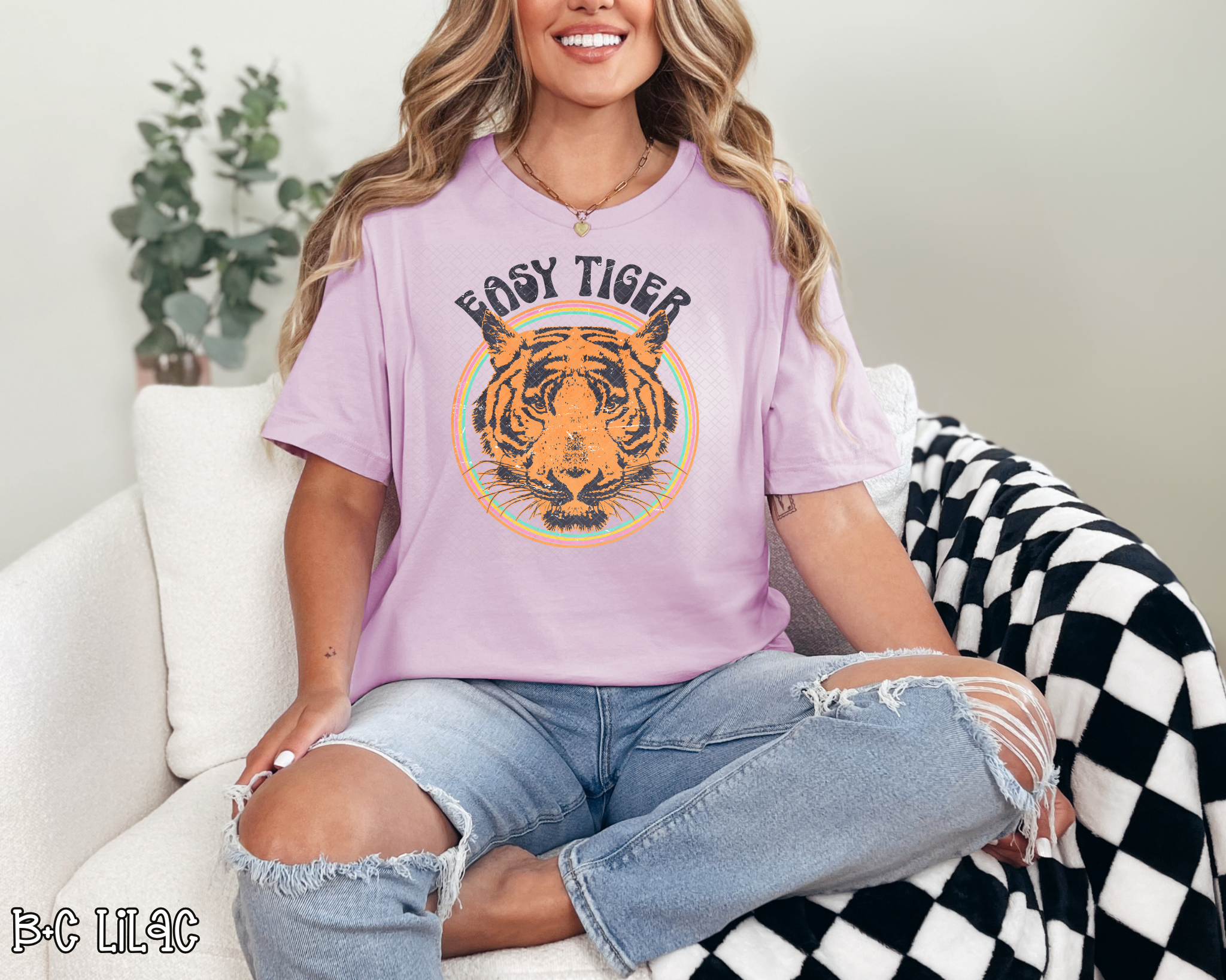Easy Tiger Orange DTF TRANSFER – TheNeonFlamingoShop