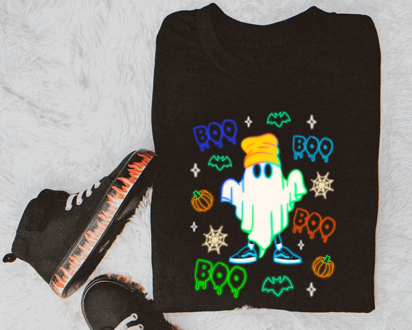 Neon Boo DTF TRANSFER – TheNeonFlamingoShop