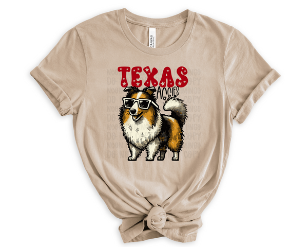 Texas Aggies Cartoon Mascot DTF TRANSFER – TheNeonFlamingoShop
